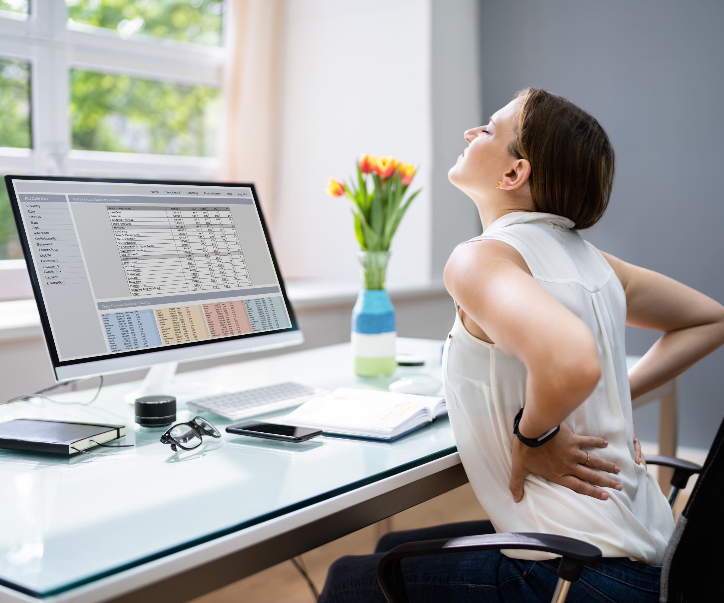 How To Feel Less Tired and Sore After a Long Day at Your Desk